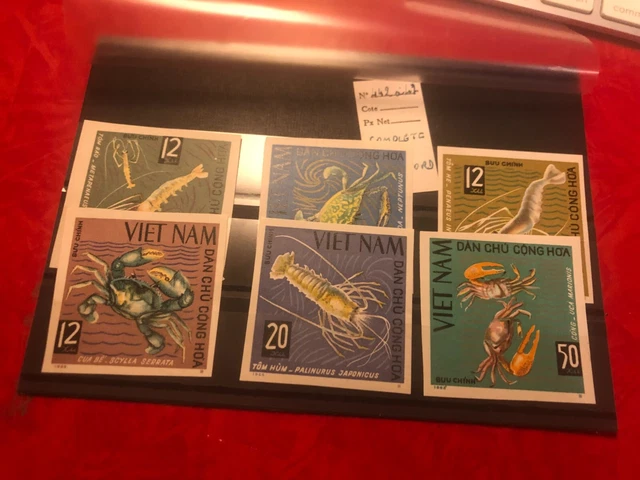 TIMBRE VIET-NAM 70'S Planche Série Complète Non Obliterés Animaux EUR ...