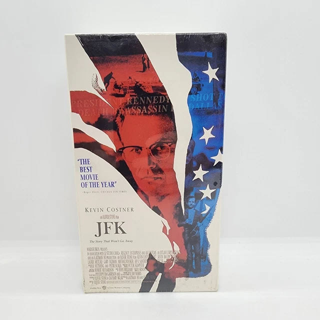 VHS SEALED JFK Warner Home Video Watermark 1991 1992 Movie Box Set (2 ...