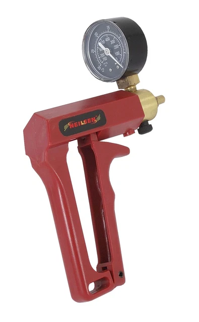 HAND HELD DELUXE Brake Bleeder Tester Set Bleed Kit Vacuum Pump Car ...