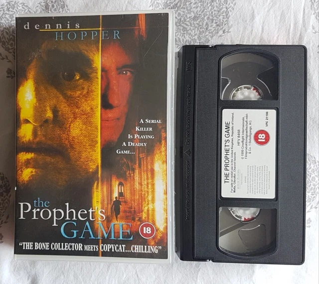 THE PROPHET'S GAME (VHS) BIG BOX - Dennis Hopper + Joe Penny + Sondra ...