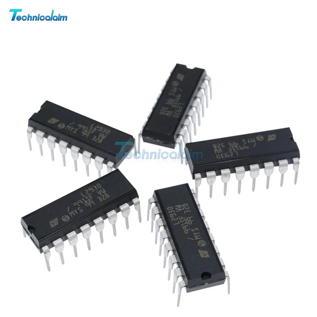 10PCS L293D L293 L293B DIP/SOP Push-Pull Four-Channel Motor Driver IC ...