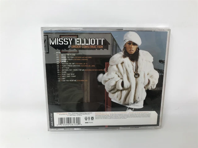 MISSY ELLIOTT : Under Construction (2002) Audio Disc Music Album CD $9. ...