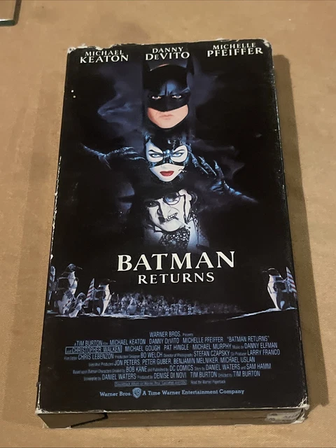 BATMAN RETURNS (VHS, 1992) Video Cassette £6.25 - PicClick UK
