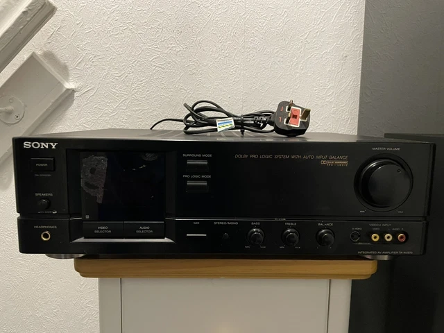 SONY TA-AV570 DOLBY Pro Logic AV AMPLIFIER £83.91 - PicClick UK