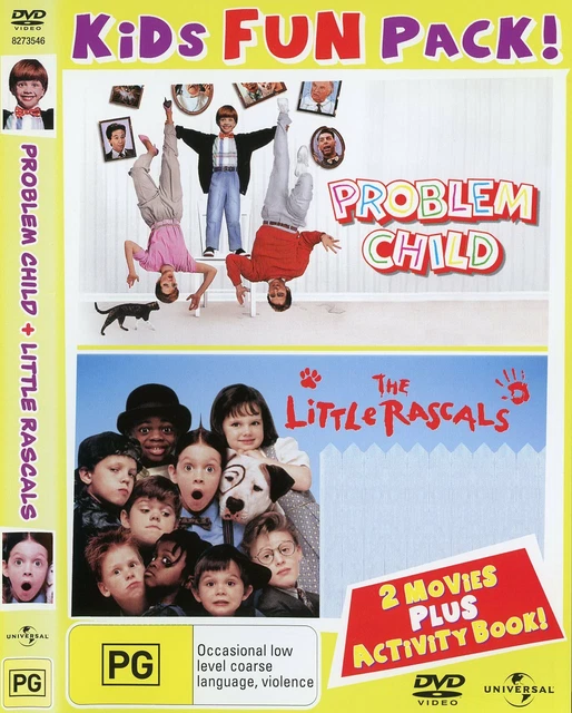 PROBLEM CHILD + The Little Rascals DVD (Region 2,4,5) VGC £5.25 ...