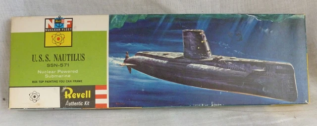 REVELL U.S.S NAUTILUS SSN-571 Nuclear Powered Submarine Model Kit £35. ...