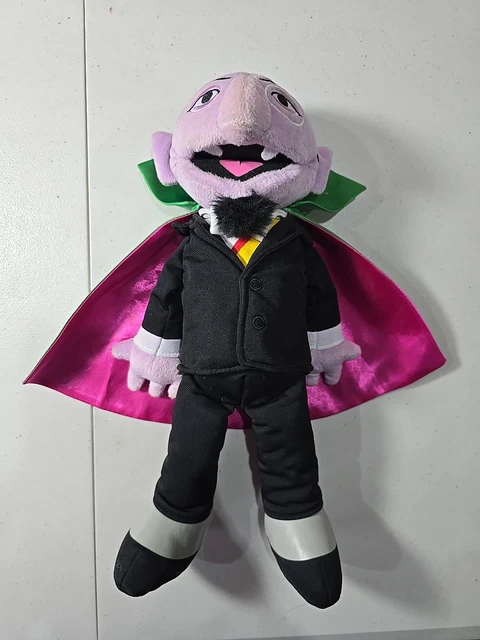 SESAME STREET THE Count Von Count Plush Dracula Soft Toy £26.71 ...