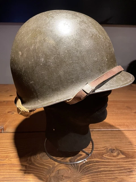 WW2 EARLY M1 helmet complete great shape $450.00 - PicClick CA
