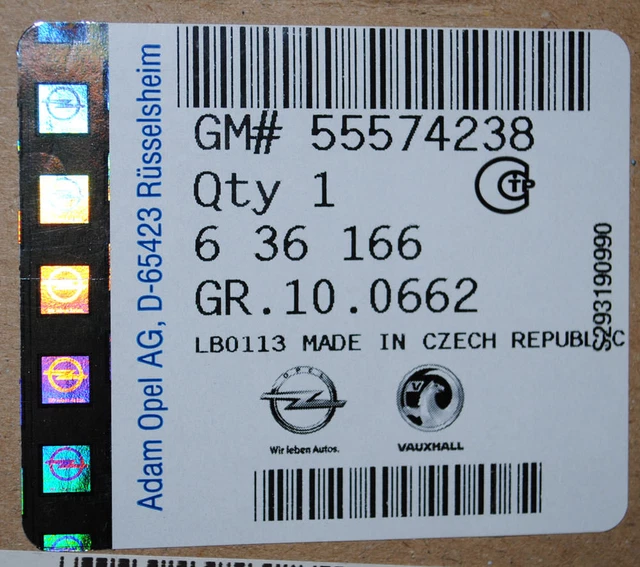 ORIGINAL OPEL SPANNROLLE Keilriemen Insignia Astra-H Corsa-D Meriva-B ...