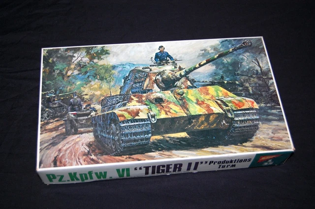 NICHIMO 1/35 SCALE Sd.Kfz.182 King Tiger II Model Kit (Started/Modified ...