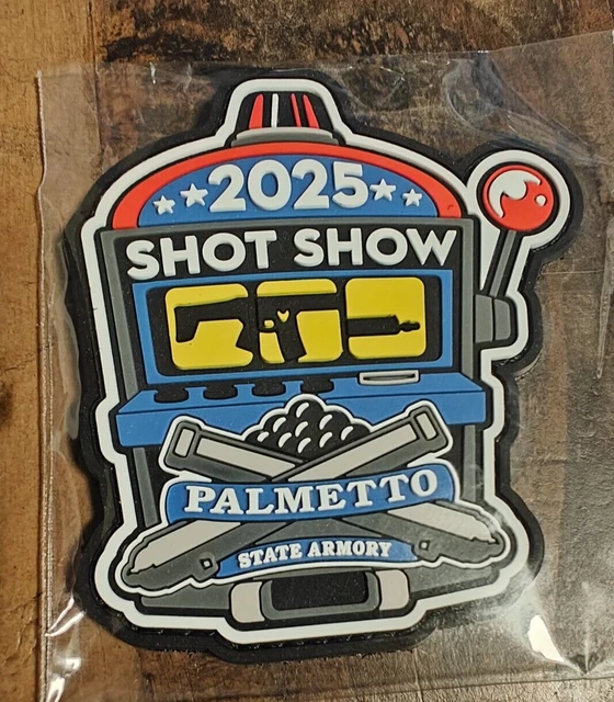 SHOT SHOW 2025 PALMETTO STATE ARMORY PSA PVC Morale Patch Las Vegas ...