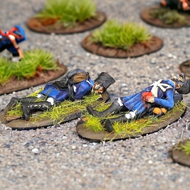 NAPOLEONIC PRUSSIAN LANDWEHR Infantry Casualties 28mm Waterloo Wargames ...