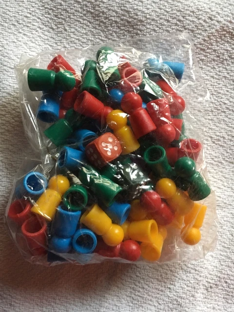 DDR OSTALGIE SPIELMÄNNL Figuren 1 Würfel Spielzeug OVP gemischtes ...