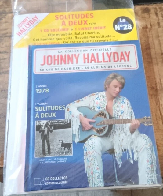 JOHNNY HALLYDAY - Collection officielle, Cd +Livret - Solitude a 2 ...