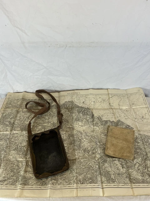 WW1 FRENCH ARMY Map Case With Maps 1913 £97.00 - PicClick UK