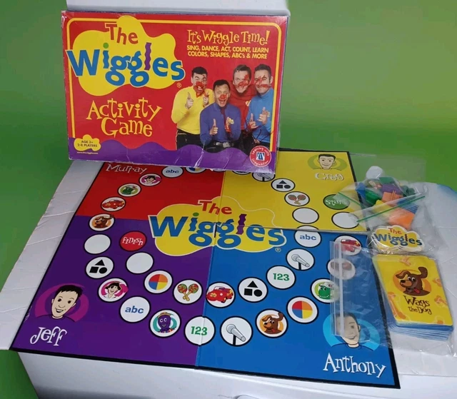 VINTAGE THE WIGGLES Activity Board Game Children Learning £27.41 ...