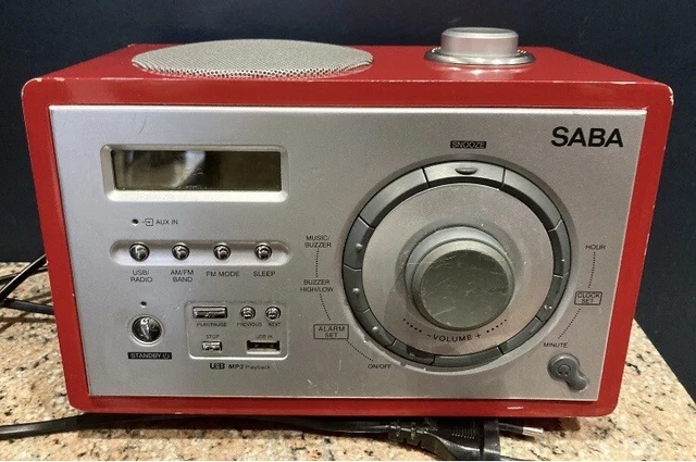 SABA - ICONIQUE Vintage Radio reveil SABA NE 3101 - Fonctionne -USB ... SABA - ICONIQUE Vintage Radio reveil SABA NE 3101 - Fonctionne -USB ...