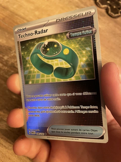 CARTE POKEMON TECHNO-RADAR 180/182 REVERSE EV4 Ecarlate et Violet PAR ...