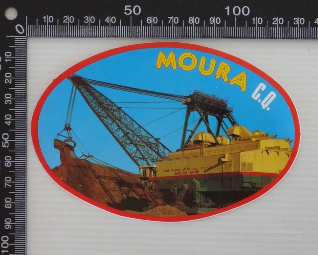 VINTAGE MOURA CENTRAL Queensland Australia Travel Souvenir Photo ...