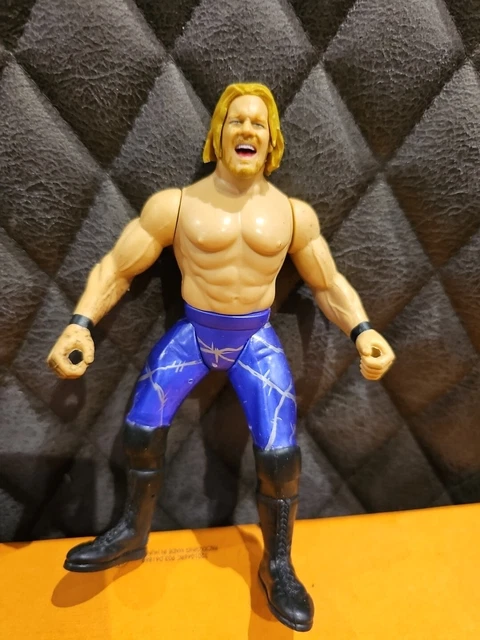 WWE WWF CHRIS Jericho 2002 jakks pacific Road to Wrestle mania Figure £ ...