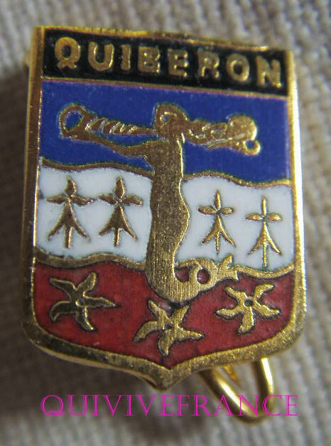 BG13776B - INSIGNE BADGE BLASON QUIBERON EUR 9,99 - PicClick FR