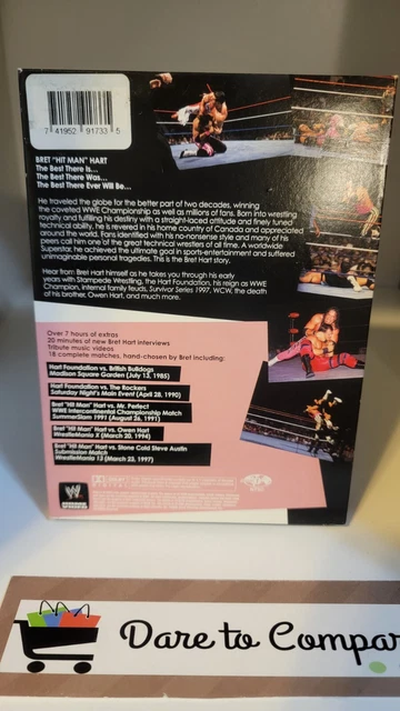 WWE - BRET Hart: Hitman (DVD, 2005, 3-Disc Set) $31.97 - PicClick CA
