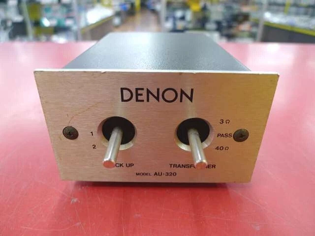 DENON AU-320 STEP Up Transformer In Excellent working condition Japan ...