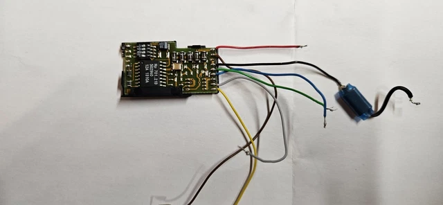 MÄRKLIN 66031 DELTA decoder digitale, telex/fumo, testato EUR 29,99 ...