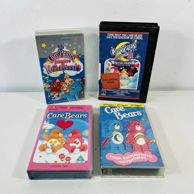 CARE BEAR VHS Bundle X4- Wonderland, Playbox, Vol 2, Making Friends £17 ...