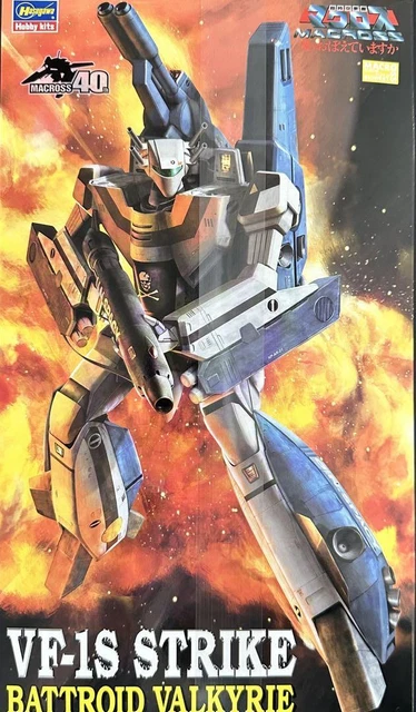 MACROSS 40TH VF-1S Roy Focker Valkyrie Plastic Model Kit 1:72 HASEGAWA ...