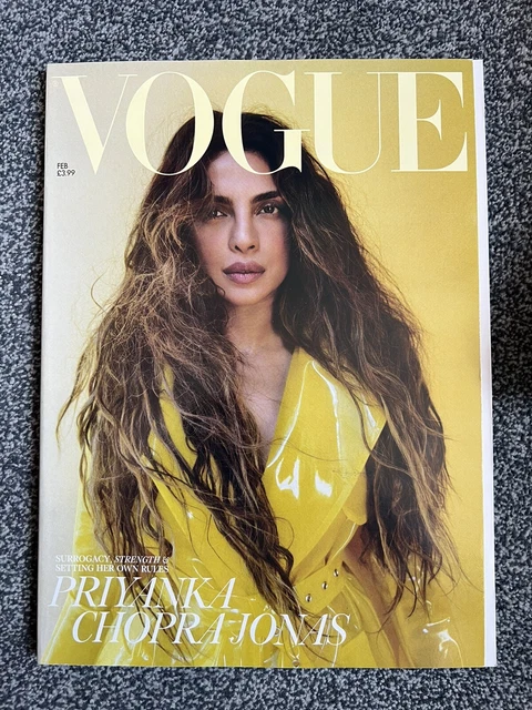 Vogue Magazine February 2023 Uk British Subscriber Issue Priyanka Chopra Jonas £1000 Picclick Uk