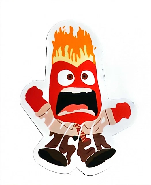 DISNEY PIXAR INSIDE OUT Joy Sadness Fear Disgust Anger Water Resistant ...