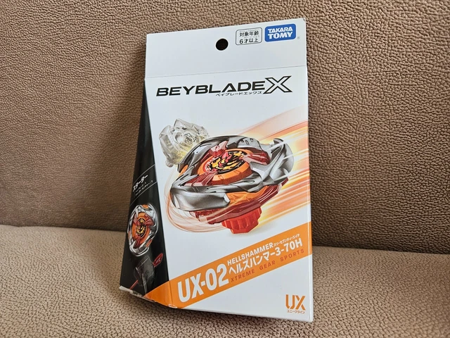 TAKARA TOMY BEYBLADE X 2024 Unique Line UX-02 Hells Hammer 3-70H -Brand New - UK £27.95 ...