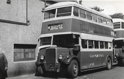 BUS PHOTO: GCD48 Southdown MS (248). 1939 Leyland Titan TD5 / Park ...