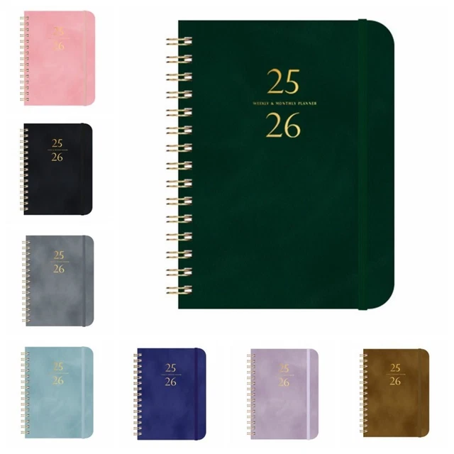 A5 PLANNER 2025-2026 Weekly and Monthly 2025-2026 Planner School Office ...
