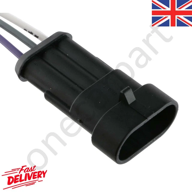 BOOST PRESSURE SENSOR 3 Pin Connector For Daewoo, Opel, Isuzu, Vauxhall ...