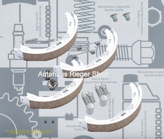 MERCEDES-BENZ TS-BREMSBACKE HINTERACHSE Vito/Viano W639/W447 ...