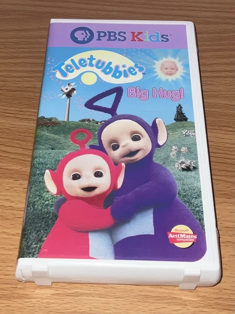 TELETUBBIES - BIG Hug (VHS, 2000, PBS Kids Clam Shell) TESTED & WORKING ...