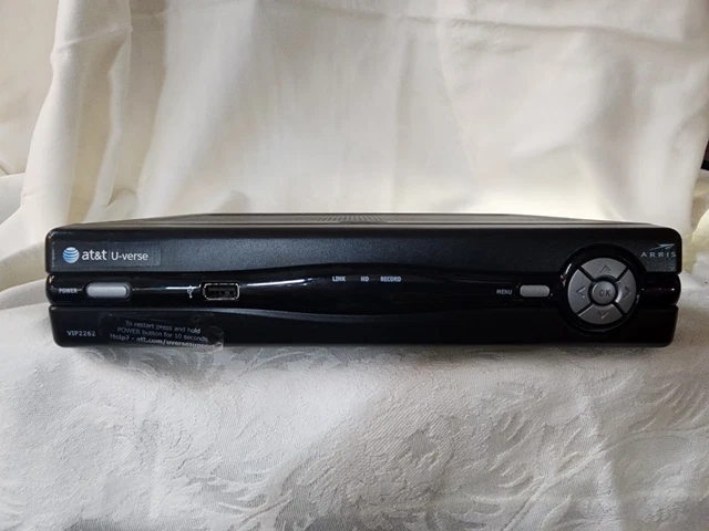 ARRIS VIP2262 V2 AT&T U-Verse Cable TV Receiver Used, no cable/remote ...