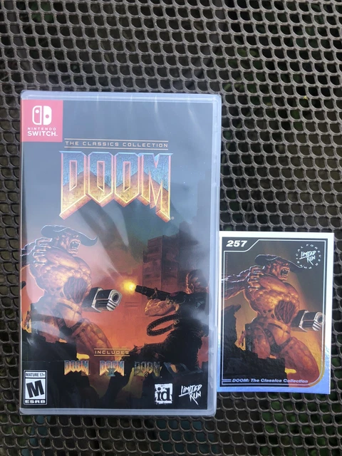 DOOM THE CLASSICS Collection ~ Limited Run Games #102 ~ Switch ~ New ...