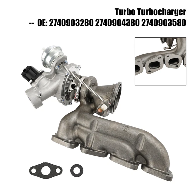 TURBO TURBOCHARGER FOR Mercedes-Benz C300 C350e E300 GLC300 SLC300 ...