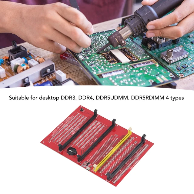 Ram Memory Diagnostic Analyzer Desktop Ddr3 Ddr4 Ddr5udmm Ddr5rdimm Tester Card 5609 Picclick Au
