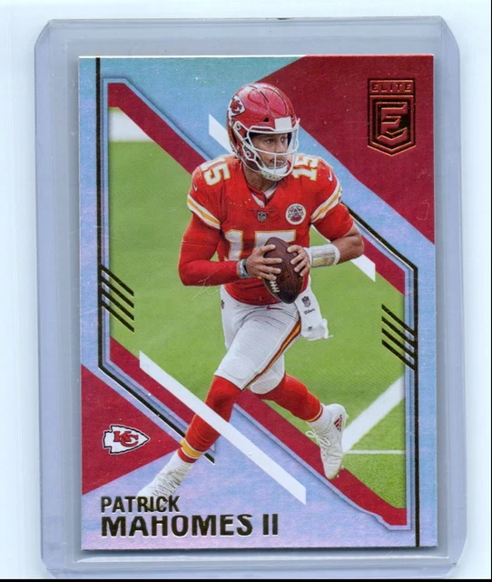 2020 PANINI DONRUSS Elite Patrick Mahomes II Kansas City Chiefs #99 EUR ...