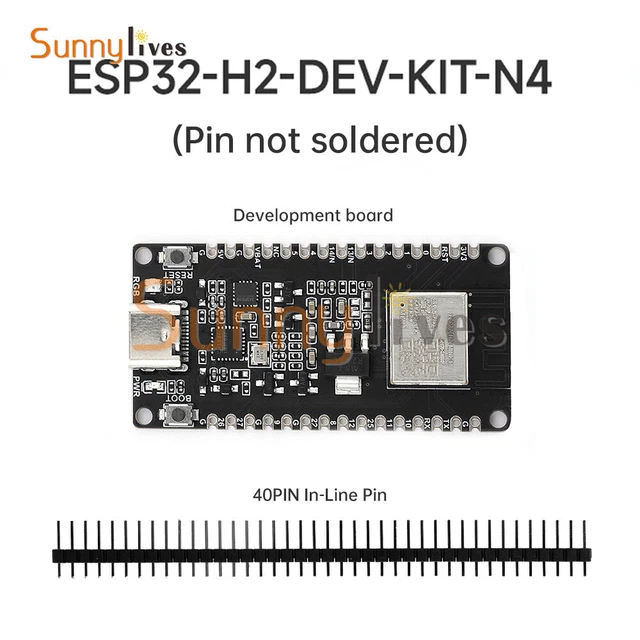 ESP32-H2 DEVELOPMENT BOARD ESP32-H2-MINI-1 Module For BLE/Zigbee/Thread ...
