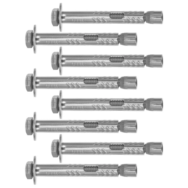 8 PCS EXPANSION Bolts for Concrete Heavy Duty Fixing Anchors Wall £11. ...