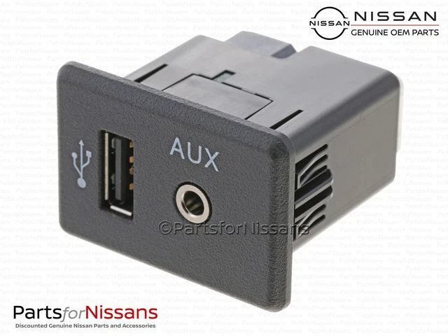 VÉRITABLE PRISE AUDIO auxiliaire Nissan Altima Murano 28023-5AA0A EUR ...