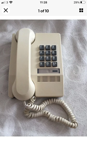 VINTAGE TREMOLO BRITISH Telecom Phone-Bt Tremolo Telephone FWG Tele ...