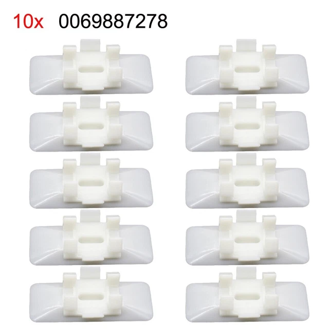 AUTHENTIC BODY SIDE Moulding Clip Retainer for Mercedes W124 W129 Set ...