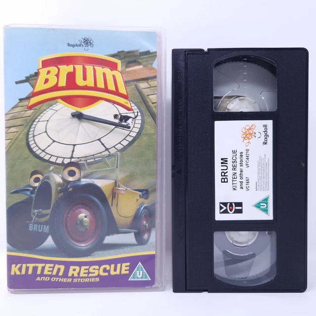 BRUM | KITTEN Rescue and 4 Other Stories | 2003 Ragdoll VHS Video Tape ...