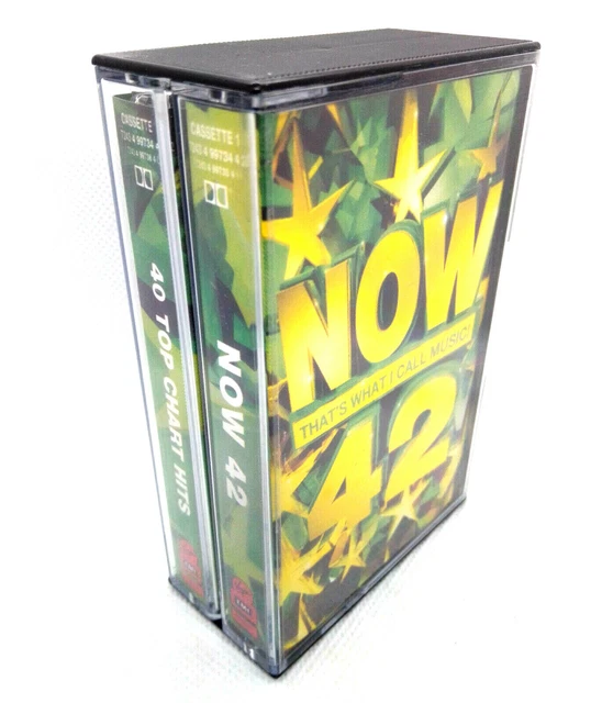 NOW 42 ORIGINAL Double Cassette Tape 1998 Virgin EMI Polygram ...